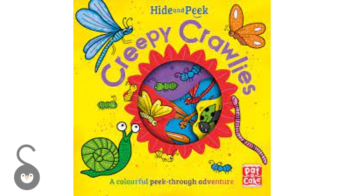 Creepy Crawlies (Hide and Peek) Board book – Bundles and Snuggles