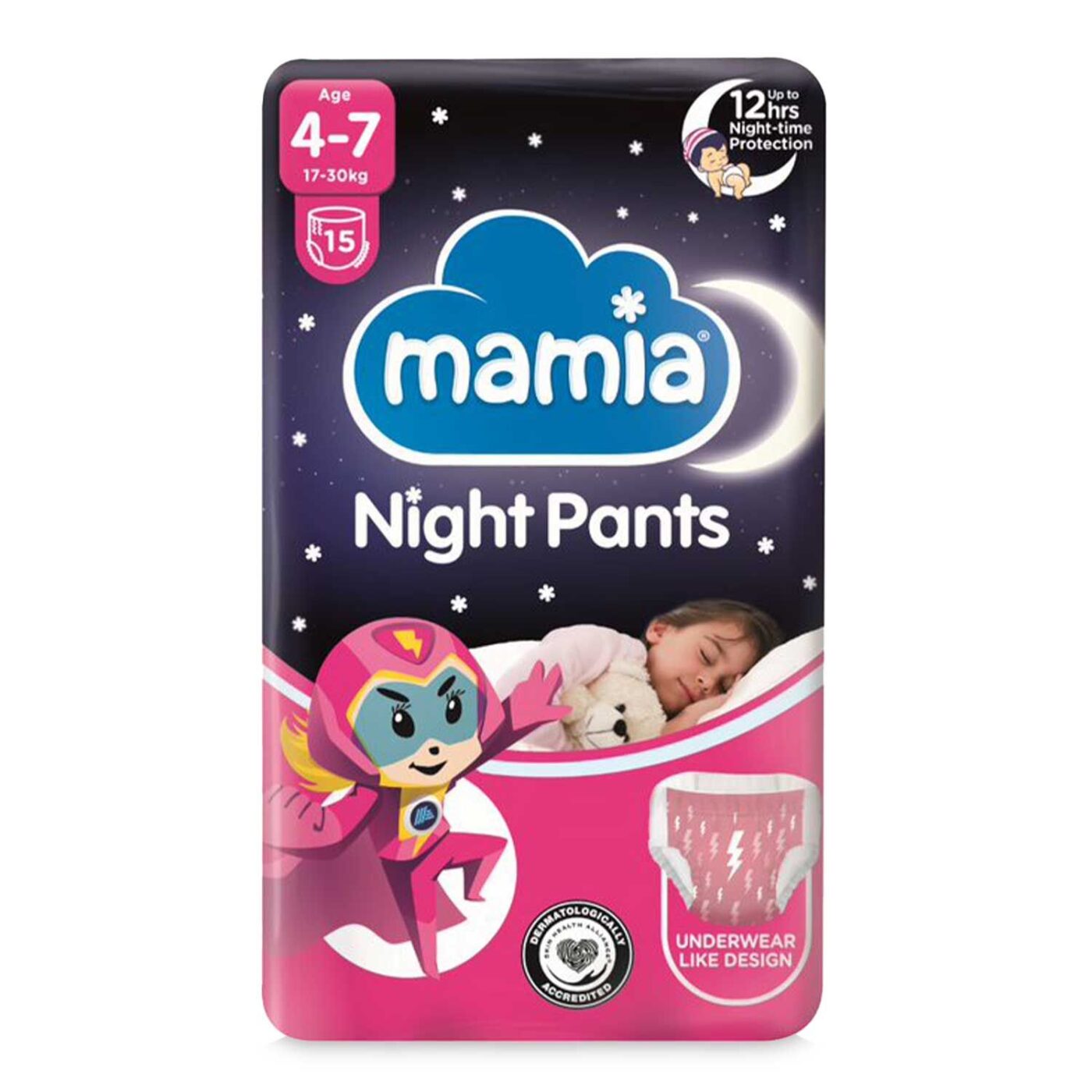 Mamia Girl’s Night Pants 15 Pack – Bundles and Snuggles